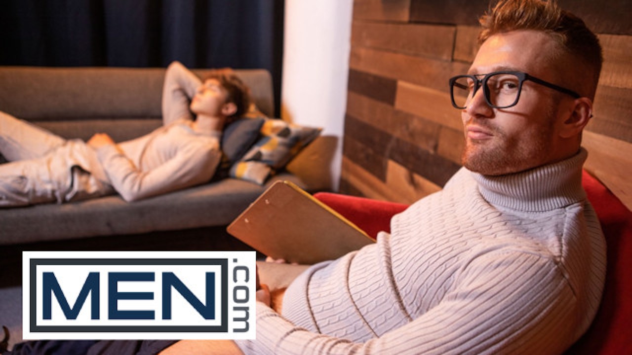 Men Sex Therapist Olivier Robert Encourages Cody Viper To Penetrate His Ass For The First Time